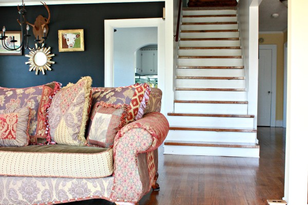 house middle open floor plan - Nest of Posies