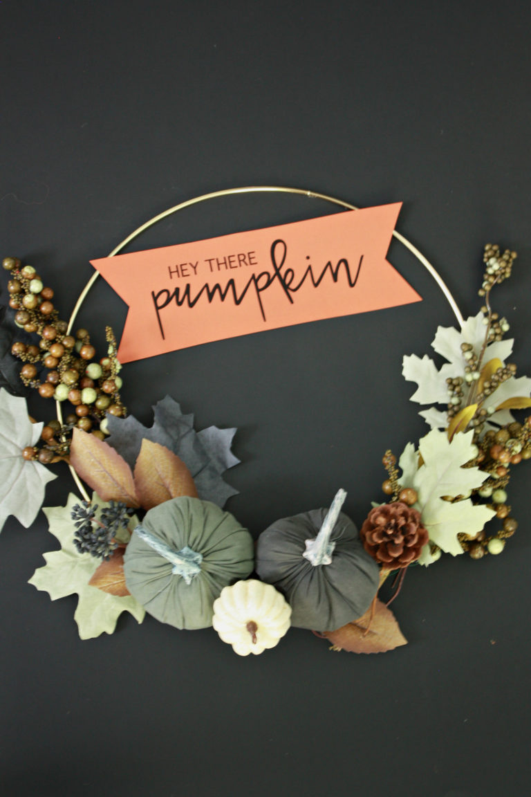 Fall and Thanksgiving Printable Wreath Banners - Nest of Posies